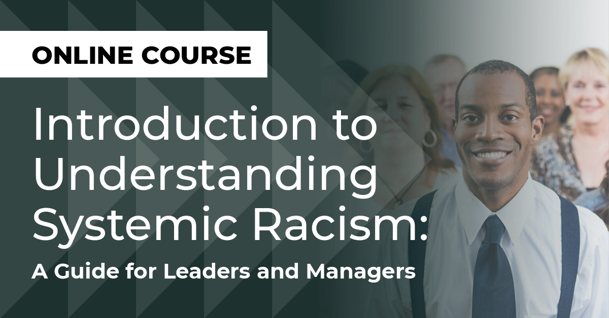 Introduction to Understanding Systemic Racism Course Launch ...
